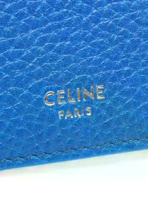 Celine Leather Card Holder