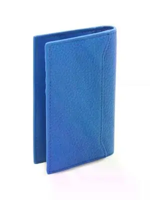 Celine Leather Card Holder - Blue