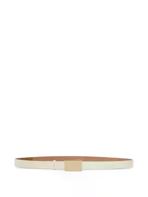 Victoria Beckham Portofino Mirror Belt - White