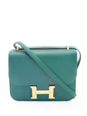 Hermès 2019 Constance 3 Mini Shoulder Bag - Green