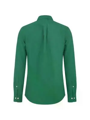Polo Ralph Lauren Slim-fit Garment-dyed Shirt - Green