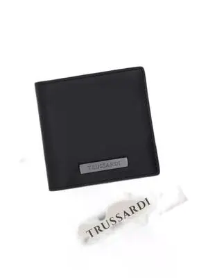 TRUSSARDI Logo-plaque Bi-fold Wallet