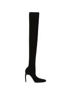 Victoria Beckham Harlow Thigh-high Boots - Black