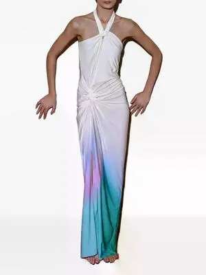 BAOBAB Linus Ombré-effect Halterneck Dress
