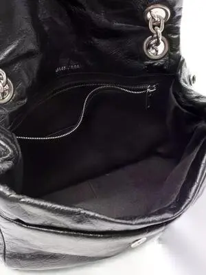 Balenciaga Monaco Chain Shoulder Bag - Black