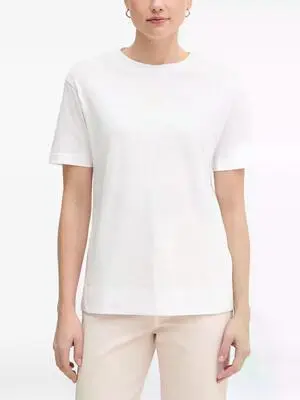 JOOP! Anchor-embroidered T-shirt - White