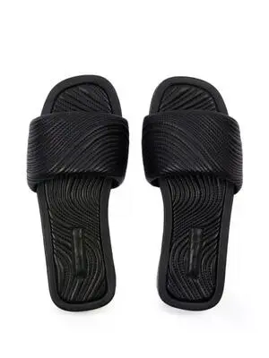 Paul Smith Laurel Swirl Quilted Sandals