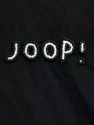 JOOP! Bead-embellished Three-quarter Sleeve T-shirt