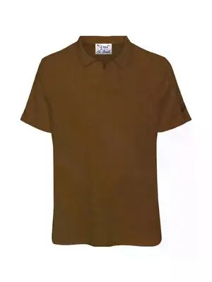 MC2 SAINT BARTH Fraser Short-sleeve Polo Shirt - Brown