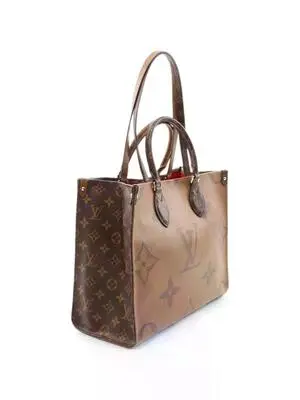 LOUIS VUITTON 2020 Mm On-the-go Two-way Handbag