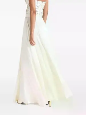 TEMPERLEY LONDON Amerie Satin Maxi Skirt