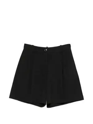 Pinko Pleated Belted Shorts - Black