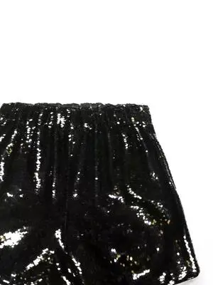 Simone Rocha Sequin-embellished Elasticated Shorts