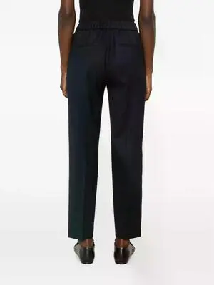 Peserico Elasticated Waist Trousers With Pressed Crease