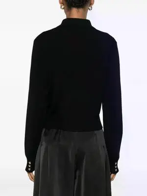 Sandro Button-down Shirt-collar Cardigan
