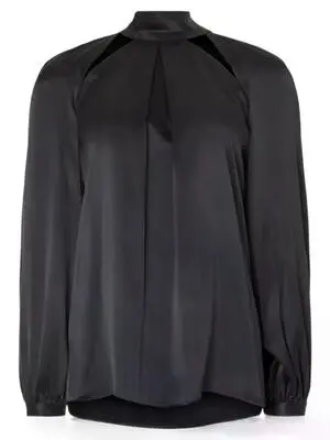 TEMPERLEY LONDON Amerie Cutout Silk Blouse