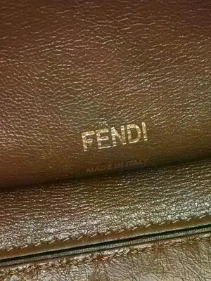 Fendi Peekaboo Punching Handbag