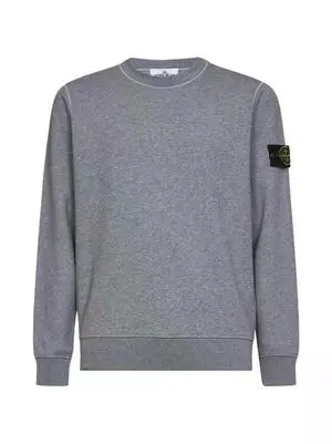 Stone Island 6100060 Logo-patch Sweatshirt - Grey