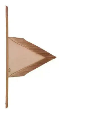 TALLER MARMO Bonny Spirito Fringed Headscarf - Brown