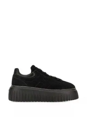 Hogan H-stripes Sneakers - Black