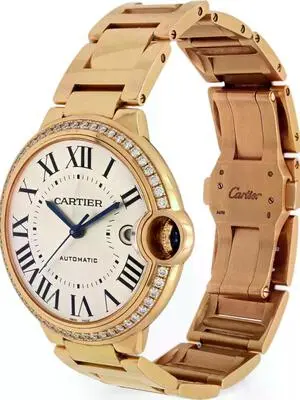 Cartier Ballon Bleu Diamond 40mm Watch - Silver