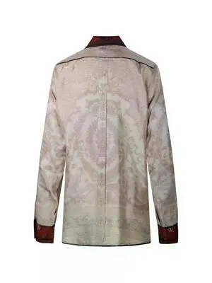 PIERRE-LOUIS MASCIA Paisley-print Button-down Shirt