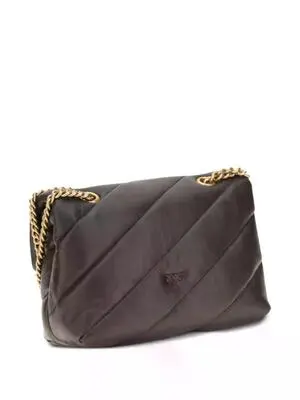 Pinko Quilted Leather Cross Body Bag