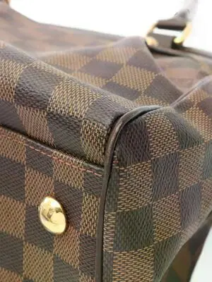 LOUIS VUITTON 2009 Pm Trevi Damier Ebene Handbag
