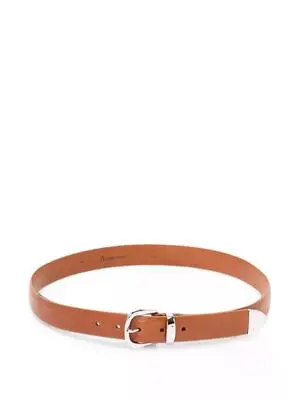 Anderson's Leather Belt With Buckle Fastening - Neutrals