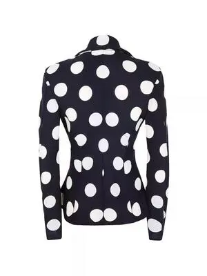 Junya Watanabe Polka-dot Ruffled Blazer