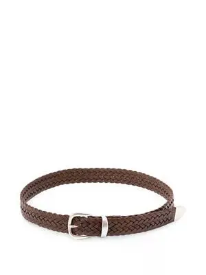 ANDERSON'S Braided Leather Belt