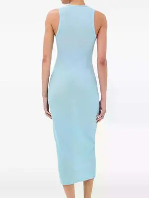 Wardrobe.NYC Ribbed-knit Sleeveless Dress