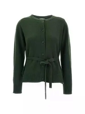 P.a.r.o.s.h Belted Wool Cardigan