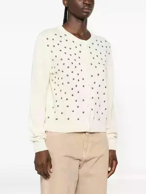 VICOLO Stud-embellished Cardigan