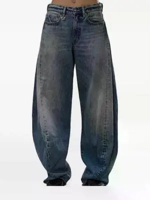R13 Janine Curved-leg Jeans