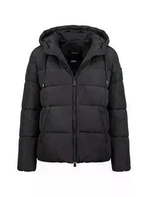 Pinko Quilted Hooded Jacket - Black