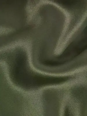Vince Sleeveless Satin Finish Blouse - Green