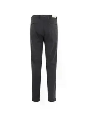 BRIGLIA 1949 Turn-up Cuff Trousers - Grey