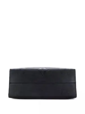 LOUIS VUITTON Onthego Monogram Empreinte Giant Gm Tote Bag - Black
