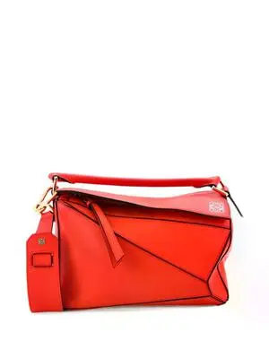 Loewe Puzzle Bag Leather Small Satchel