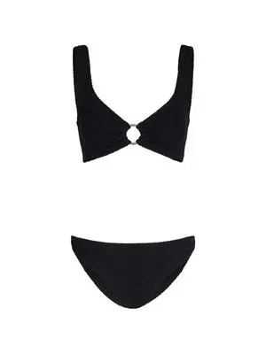 Hunza G Julia Ring-detail Bikini - Black