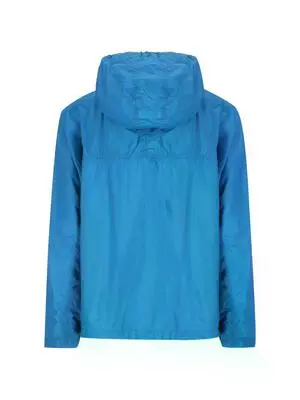 Loewe Layered Effect Hooded Jacket - Blue