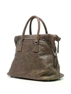 MAISON MARGIELA Crinkled Finish Tote Bag