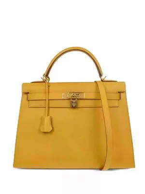Hermès 2000 32 Kelly Tote Bag - Yellow