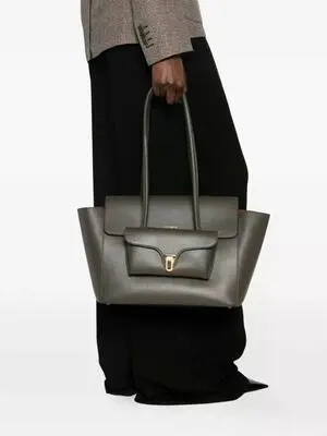 COCCINELLE Leather Shoulder Bag - Green