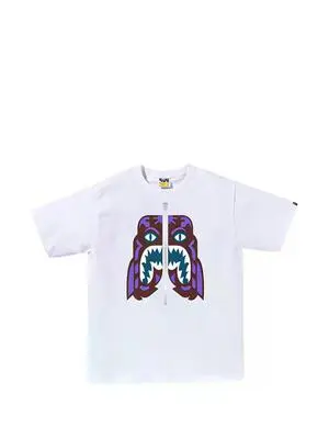 A BATHING APE Colors Tiger Graphic-print T-shirt - White