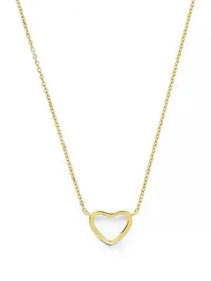 AUREE JEWELLERY Verona Heart Necklace - Gold
