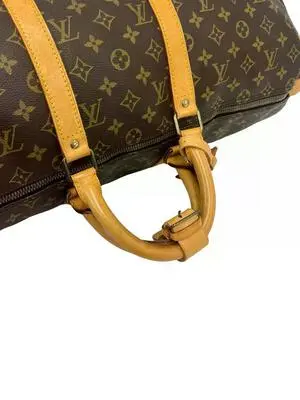 LOUIS VUITTON 1980-2021 Monogram Keepall 55 Travel Bag