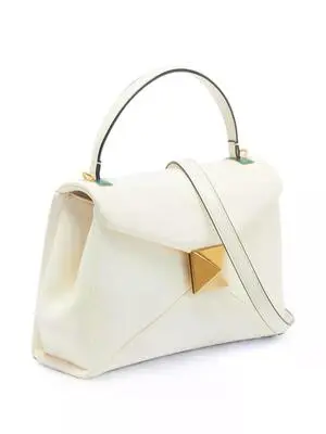 Red Valentino One Stud Leather Tote Bag