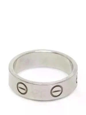 Cartier Love Band Ring - Silver